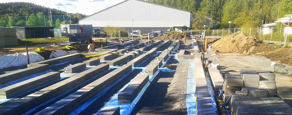 Campus Mark, Skene - Byggelement